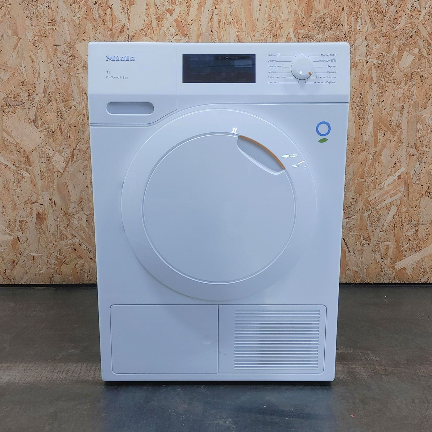 MIELE TCC570WP Asciugatrice Pompa di Calore EcoSpeed 8 kg