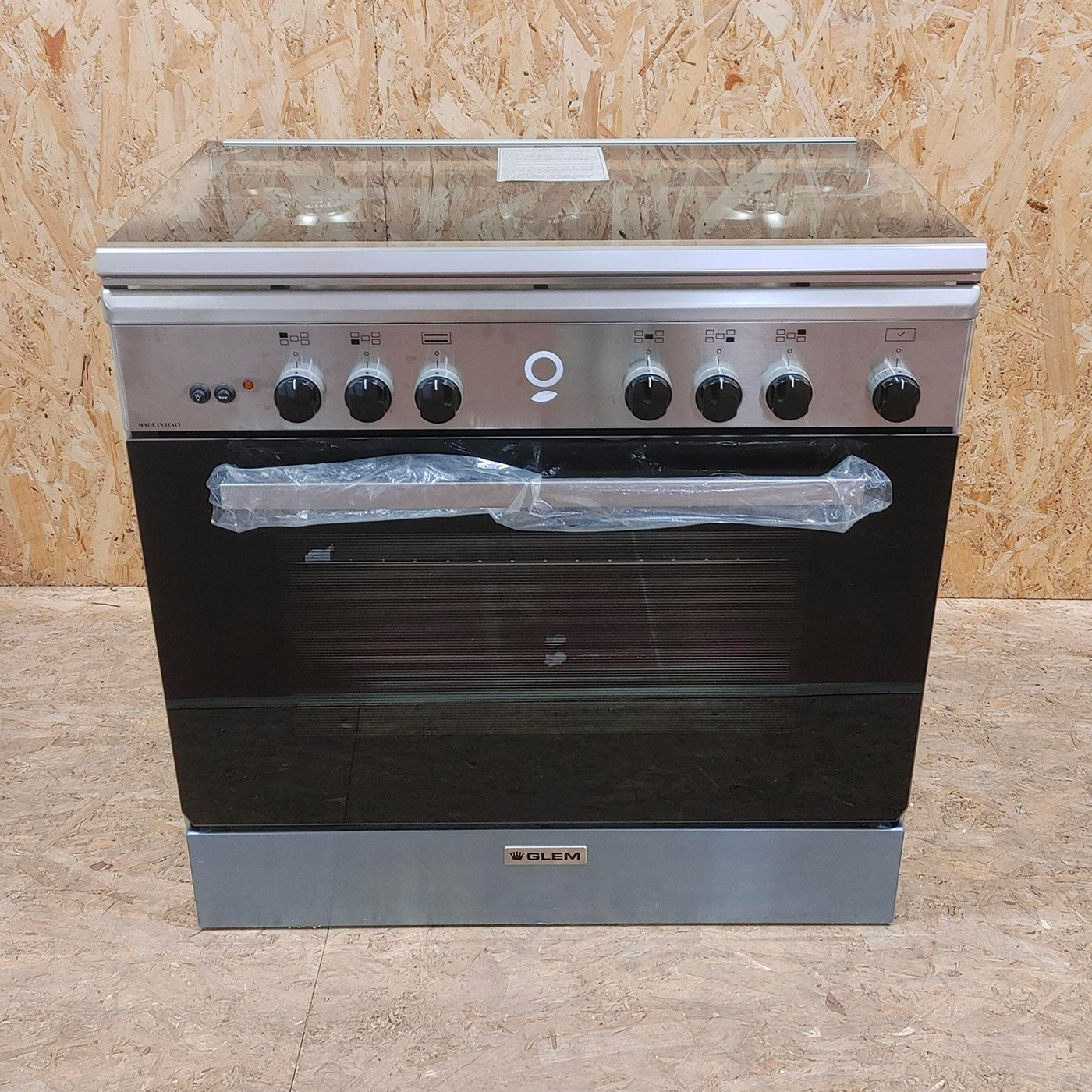 Cucina Glem Gas A855GI Cucina a libera installazione Acciaio inox A